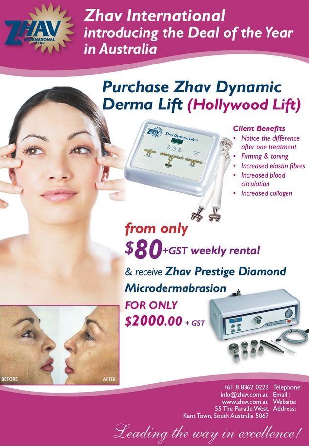 Zhav Dynamic Derma Lift – Hollywood Lift – Beauty Salon Supplies ...